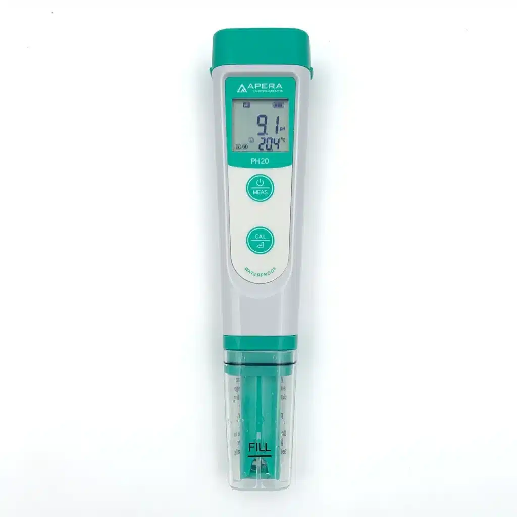 Medidor de pH/temperatura digital Apera PH20 – Precisión de bolsillo - Hidromar